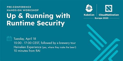 Brian Carlton On Linkedin Up And Running With Runtime Security Workshop