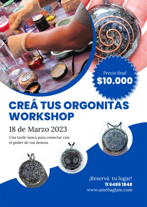 Workshop Orgonitas Marzo 2023 Amebaglam
