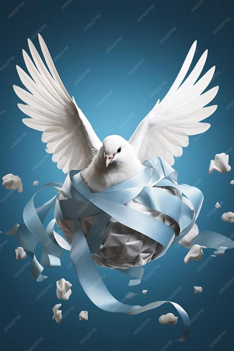 Premium Photo Evocative Poster Featuring The Globe Wrapped In