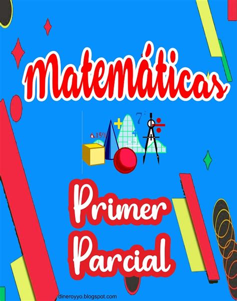 Portada Matemáticas Primer Parcial