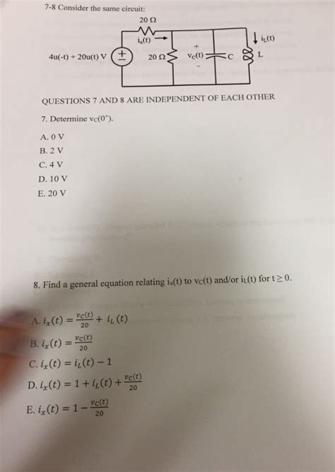 Solved Determine V C V V V V V Find Chegg Com