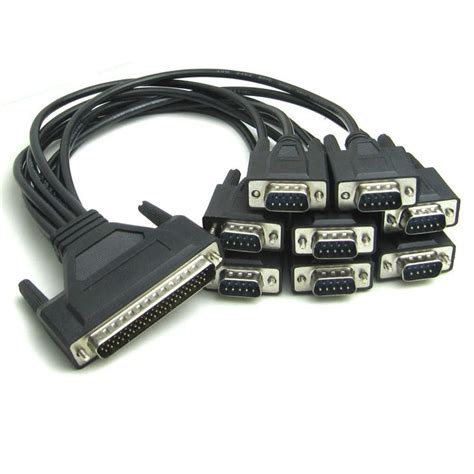 High Quality Male To Male RS232 Splitter Serial Port Cable