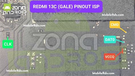 Xiaomi Redmi 13c Isp Emmc Pinout Test Point Rainy Weathers