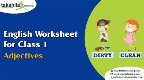 English Worksheet Class 1 Class 1 English Practice English Grammar