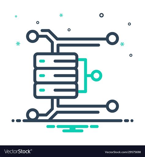 Big Data Analysis Royalty Free Vector Image Vectorstock