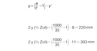 Optical Imaging Formulas Schneider Kreuznach