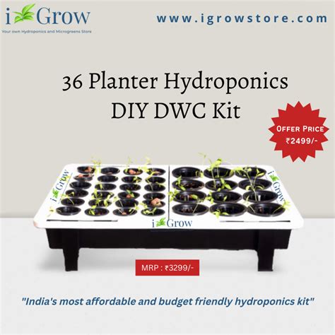 PLANTER HYDROPONICS DIY DWC KIT IGrow Store