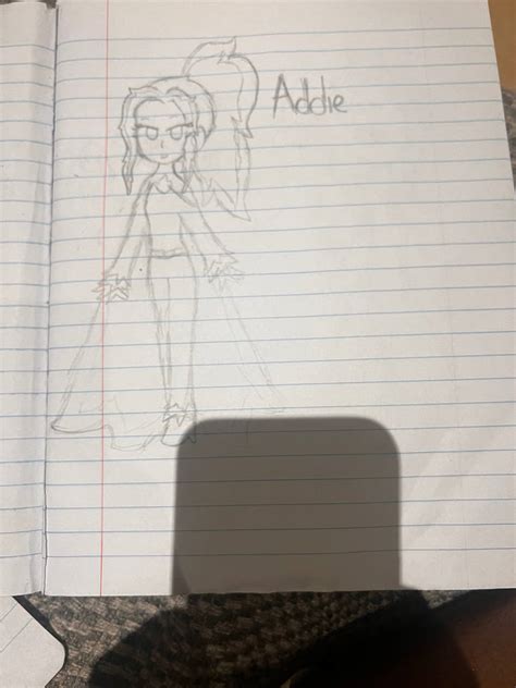 Sketch Addie The Fire Queen By Kittycarrie2010 On Deviantart