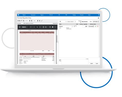 Document Attachment In Purchase Requisition Realbooks