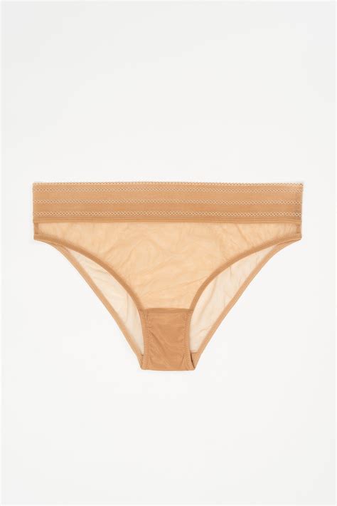 Bare Underwire Full Cup Longline Bra Caramel