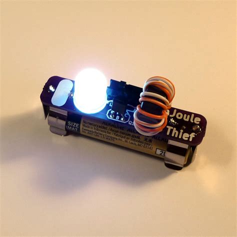 Easy Joule Thief Soldering Kit From Makersbox On Tindie