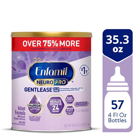 Enfamil Neuropro Gentlease For Easing Fussiness Crying Gas Spit Up