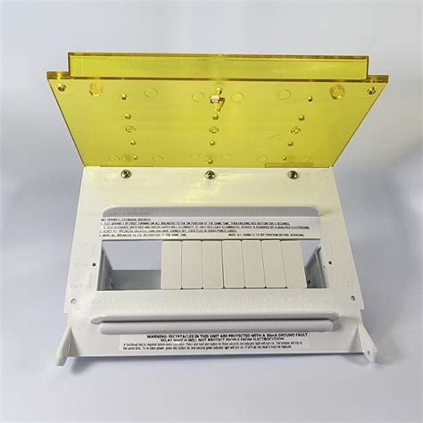 Acrylic And Pvc Circuit Breaker Panel Mount Panel Mount Only Max Marine Electronics