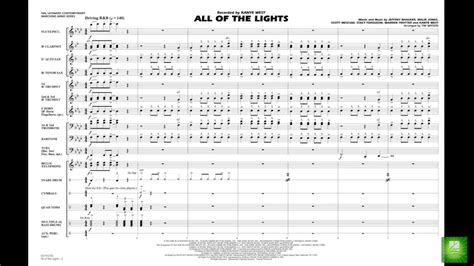 All Of The Lights Arranged By Tim Waters Youtube