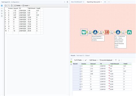Expecting The Value In Column Alteryx Community