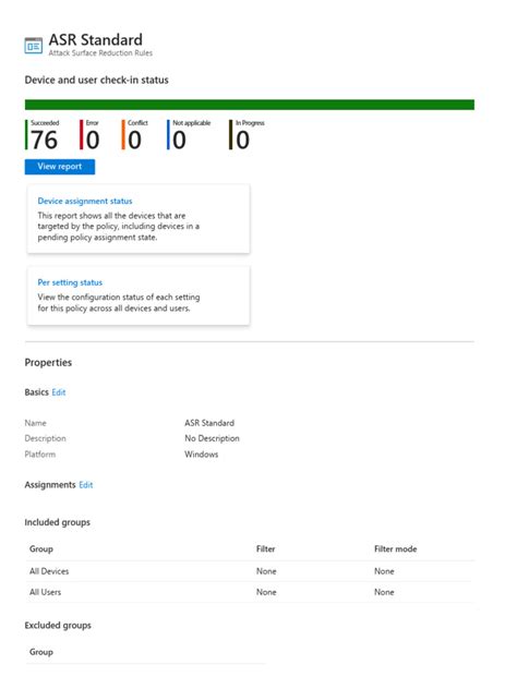 Asr Standard Microsoft Intune Admin Center Pdf Microsoft Windows Ransomware