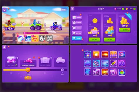 Design Professional D Game Ui And Assets With Complete Game Design By Pixpastudio Fiverr