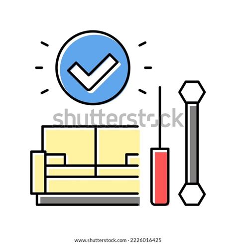 Disassembly Assembly Sofa Color Icon Vector Stock Vector Royalty Free 2226016425 Shutterstock