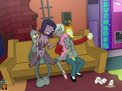 Rule 34 Bender Bending Rodriguez Breasts Esther Futurama Female