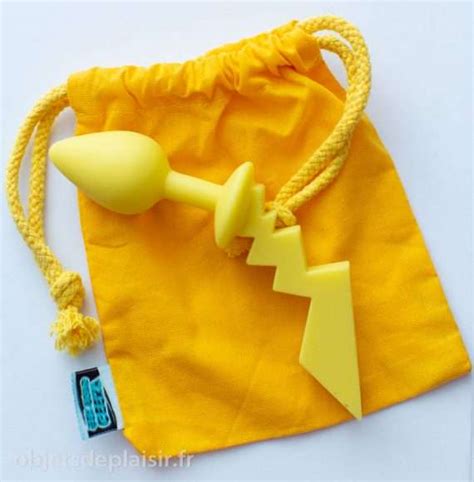 Piky Geeky Sex Toys A Pikachu Butt Plug Objets De Plaisir
