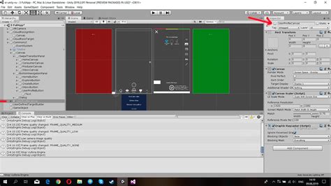 Canvas Visibility Problem Questions And Answers Unity Discussions