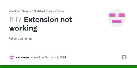 Extension Not Working · Issue 17 · Madskristensen Editorcolorpreview · Github