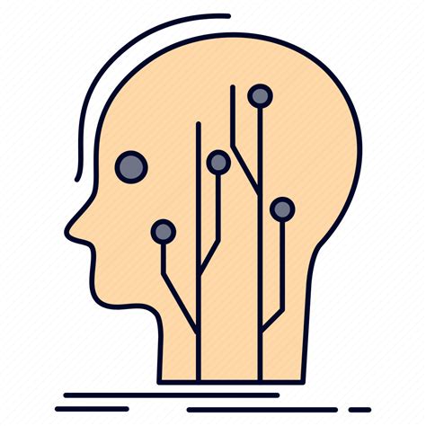 Data Head Human Knowledge Network Icon Download On Iconfinder