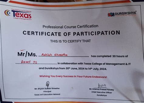 ashish shrestha on linkedin react certification webdevelopment