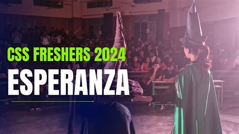 Esperanza24 Css Freshers Nit Silchar Youtube