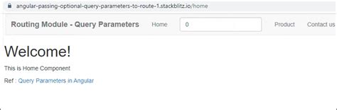 Query Parameters In Angular Tektutorialshub