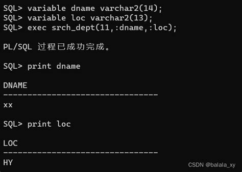 Oracle实验八：存储过程应用数据库原理与技术oracle版实验八 Csdn博客
