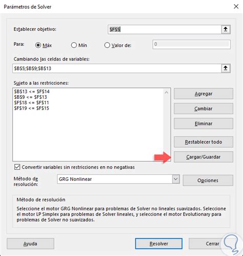 Cómo Usar Solver En Excel 2019 O Excel 2016 Solvetic