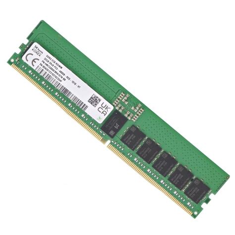Hmcg88mebra107n Aa Ddr5 Ec8 Rdimm 32gb 2rx8 Pc5 4800b Re0 1010 Xt Memory Ram