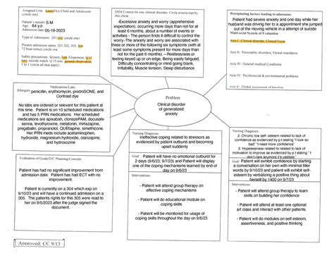 Behavioral Heath Concept Map S 05 19 No Labs Are Ordered Or Relevant