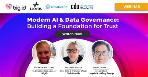 Modern Ai And Data Governance Building A Foundation For Trust Bigid