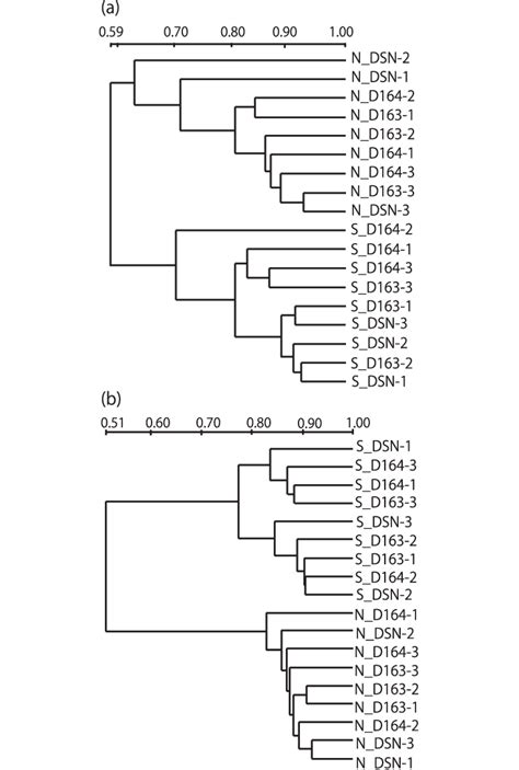 clustering analysis using the upgma method for bacterial genotypic