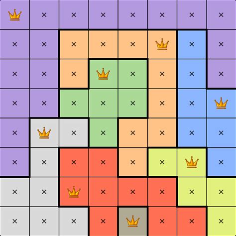 Solving Linkedin Queens With Apl