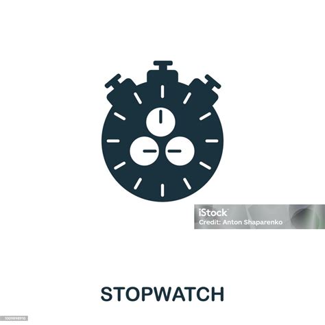 초시계 아이콘입니다 프리미엄 스타일 아이콘 디자인입니다 Ui입니다 초시계 아이콘의 그림입니다 그림 흰색 절연입니다 웹 디자인에 사용 가능 애플 리 케이 션 소프트웨어 인쇄