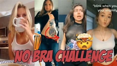 NO BRA CHALLENGE GIANT COMPILATION! 2 | TIKTOK VIRAL BEAUTIFUL GIRLS😍 - YouTube