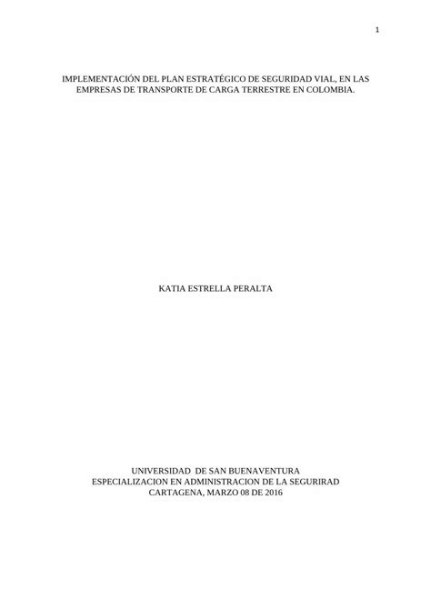 Pdf ImplementaciÓn Del Plan EstratÉgico De Seguridad Dokumentips