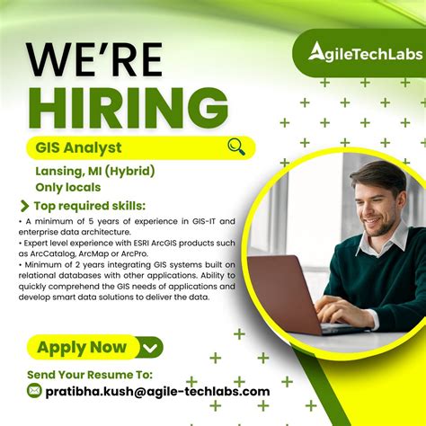 agile tech labs on linkedin pratibha kush is looking for a gis analyst