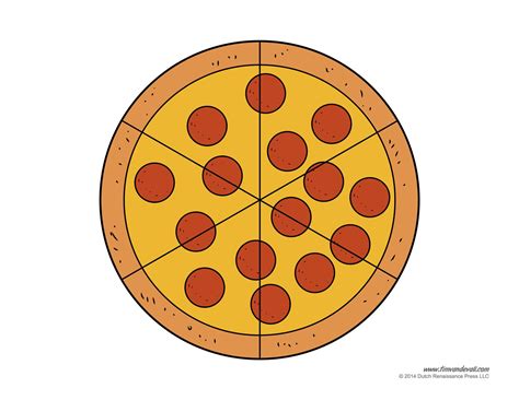 Pizza Template Printable