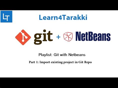 Part Import Existing Project In Git Repo Git With Netbeans YouTube