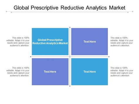 Global Prescriptive Reductive Analytics Market Ppt Powerpoint Presentation Gallery Template