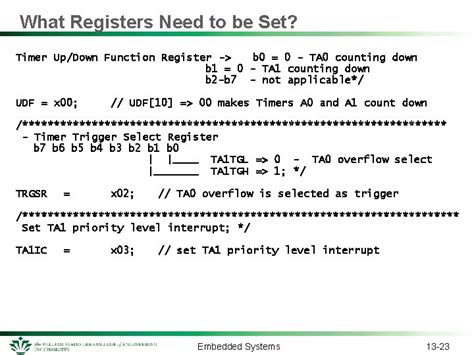 timers and event counters lecture 13 embedded systems