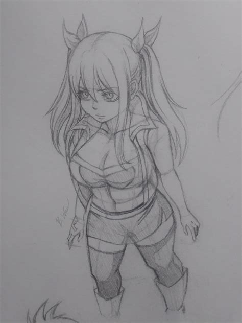 Fairy Tail Lucy Drawing