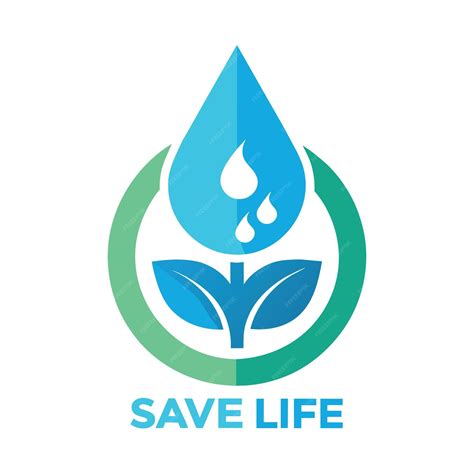 Premium Vector Every Drop Counts Save Water Save Earth Save Lives