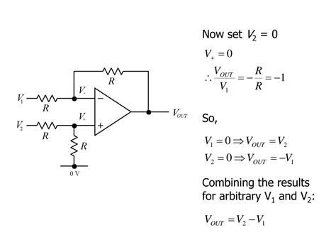 ppt review of linear op amp circuits powerpoint presentation free