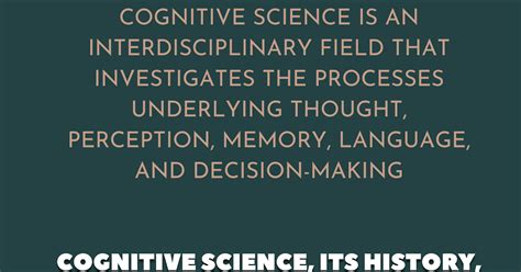 cognitive science