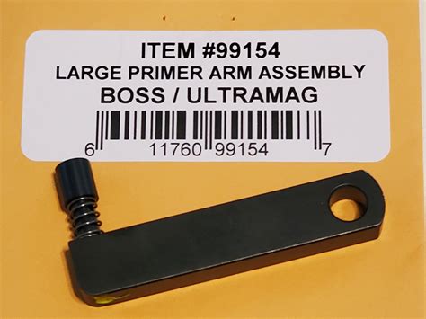 99154 Redding Large Primer Arm Assembly For Boss Ultramag Accurate Arms And Ammo Inc